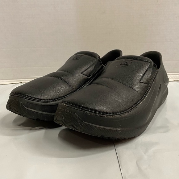 Mozo | Shoes | Mens Mozo Sharkz 2 All Black Slip On Slip Resistant Work ...